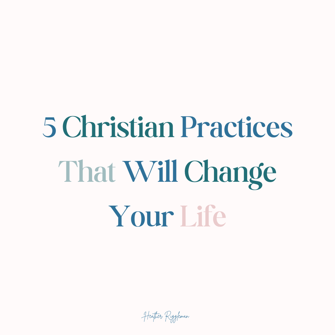 5 Christian Practices That Will Change Your Life: Consistency is Key ...